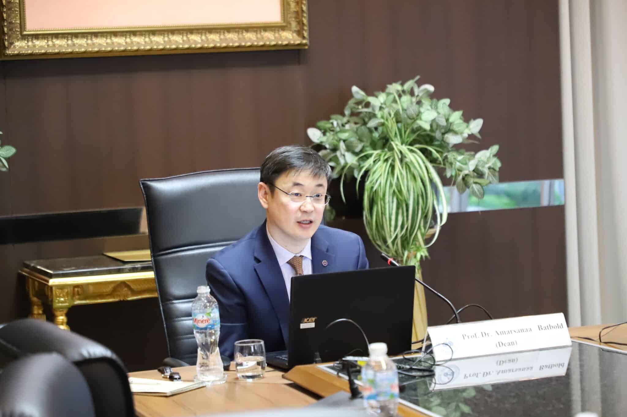 H.E. Mr. Tumur Amarsanaa, Ambassador of Mongolia to Thailand and ...